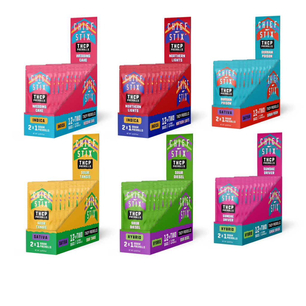 Chief Stix - THCp 2ct 1g Prerolls – HH WHOLESALE
